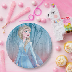 Frozen 2 | Elsa - Fearless Paper Plates | Zazzle
