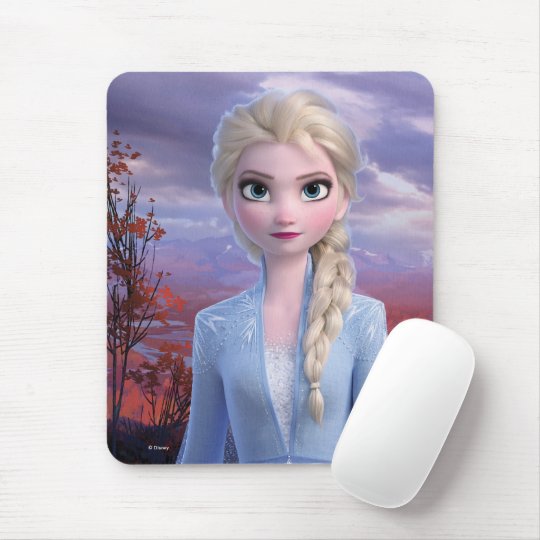Frozen 2 | Elsa - Lead with Courage Mouse Pad | Zazzle.com