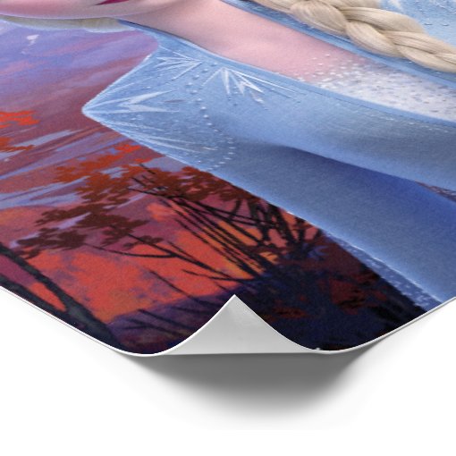 Frozen 2 | Elsa - Lead with Courage Poster | Zazzle