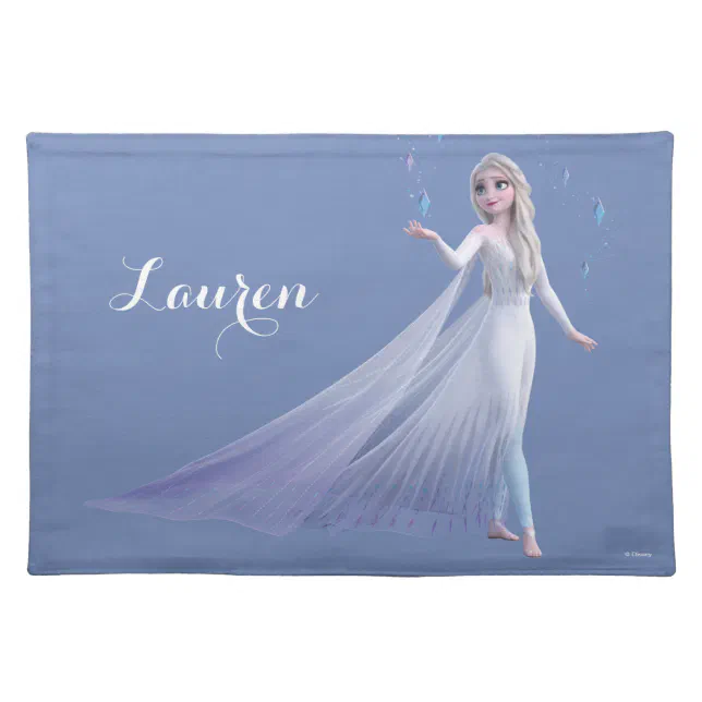 Frozen 2 | Elsa - My Powers are Special Cloth Placemat | Zazzle