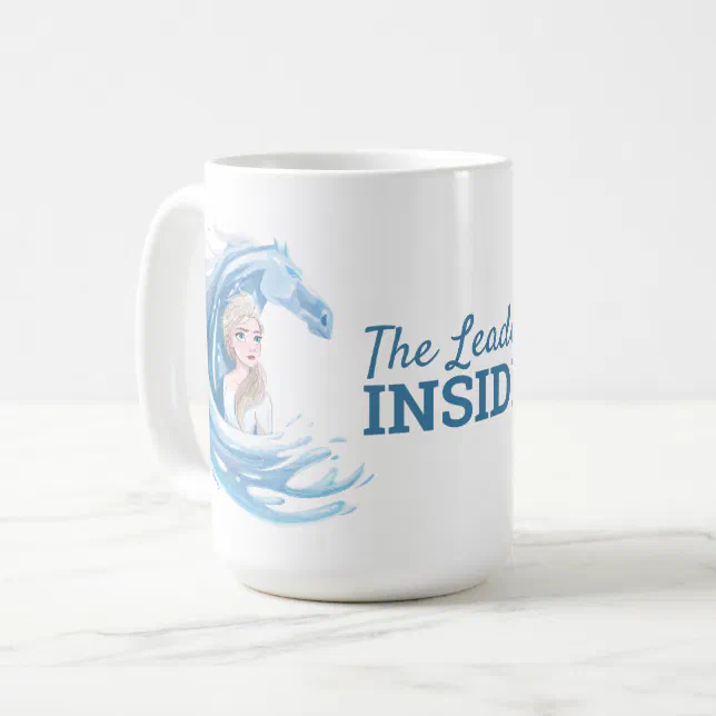 Frozen 2: Elsa & The Nokk Portrait Coffee Mug | Zazzle