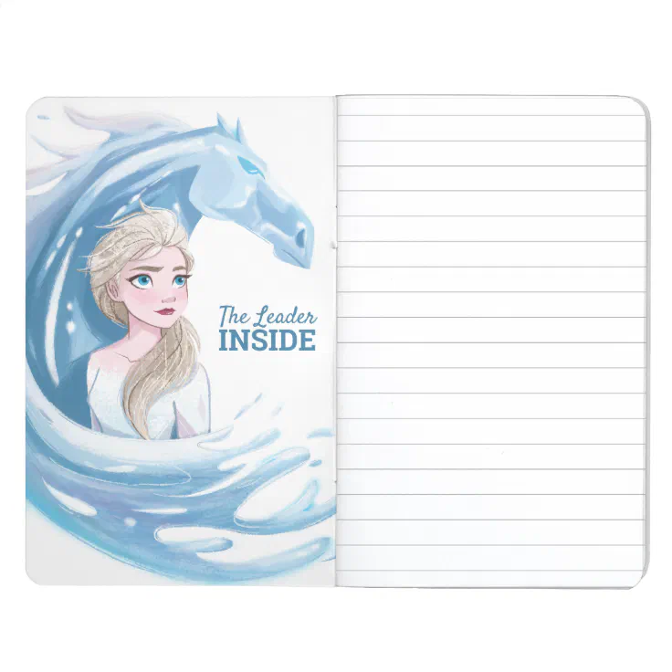 Frozen 2: Elsa & The Nokk Portrait Journal | Zazzle