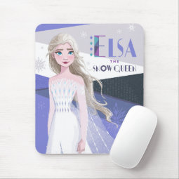 Frozen 2 | Elsa the Snow Queen Mouse Pad | Zazzle