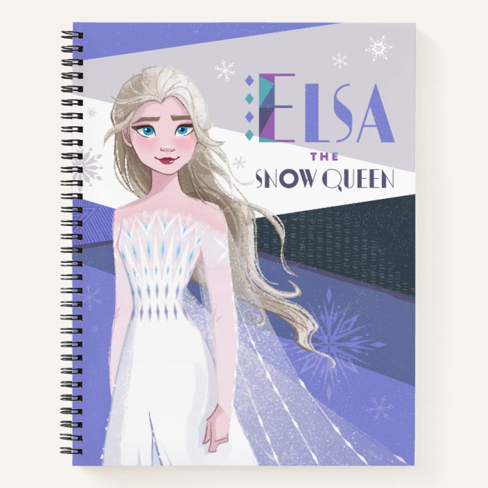 Frozen 2 | Elsa the Snow Queen Notebook | Zazzle.com