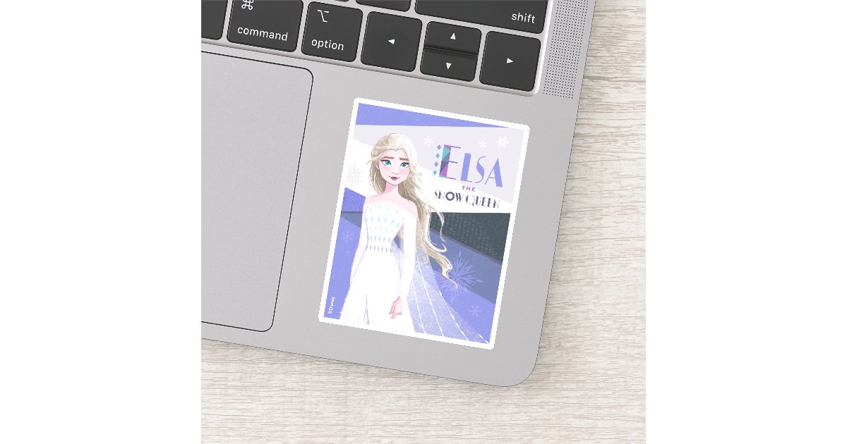 Frozen 2 | Elsa the Snow Queen Sticker | Zazzle
