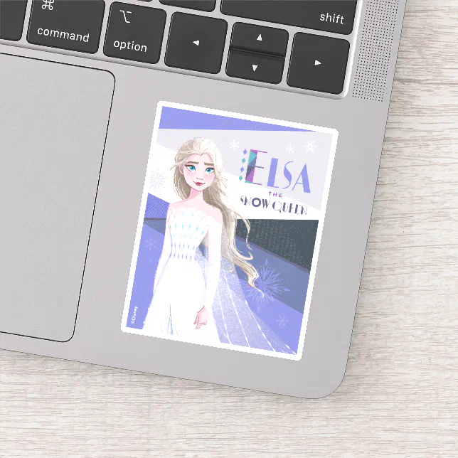 Frozen 2 | Elsa the Snow Queen Sticker | Zazzle