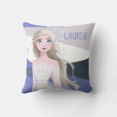 Frozen 2 | Elsa the Snow Queen Throw Pillow | Zazzle