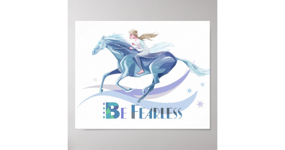 Frozen 2 | Elsa & the Water Nokk Poster | Zazzle
