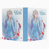 Frozen 2: Elsa | Trust Your Journey 3 Ring Binder | Zazzle