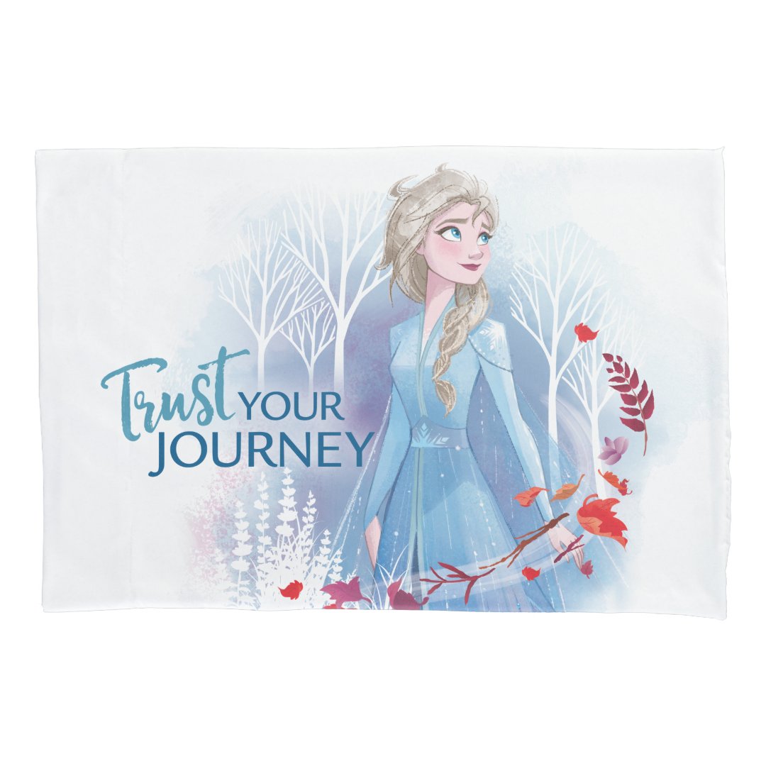 Frozen 2: Elsa | Trust Your Journey Pillow Case | Zazzle
