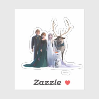 Frozen 2 | Group Pose Sticker | Zazzle