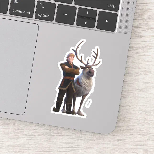 Frozen 2 | Kristoff & Sven - Best Friends Sticker | Zazzle