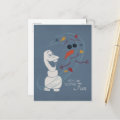 Frozen 2: Olaf And The Wind Postcard | Zazzle