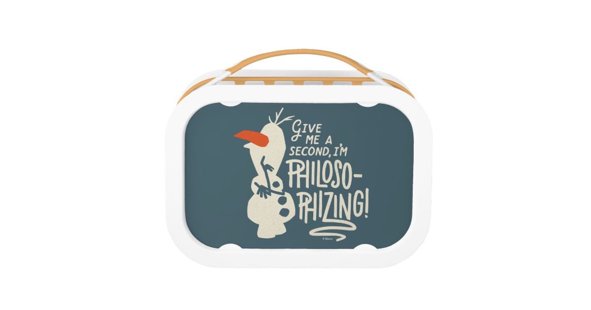 Frozen 2: Olaf | I'm Philosophizing! Lunch Box | Zazzle