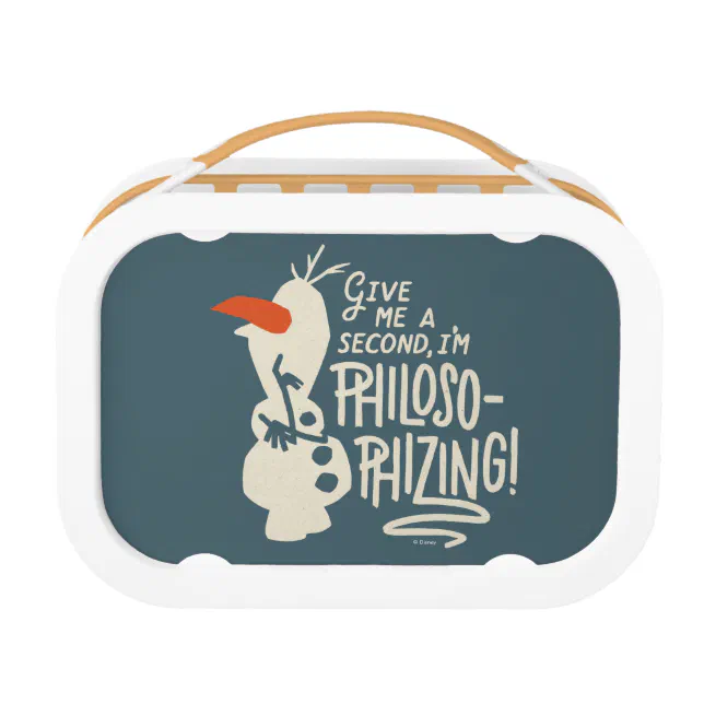 Frozen 2: Olaf | I'm Philosophizing! Lunch Box | Zazzle