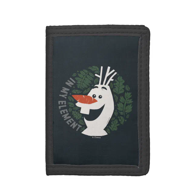 Frozen 2: Olaf | In My Element Trifold Wallet | Zazzle