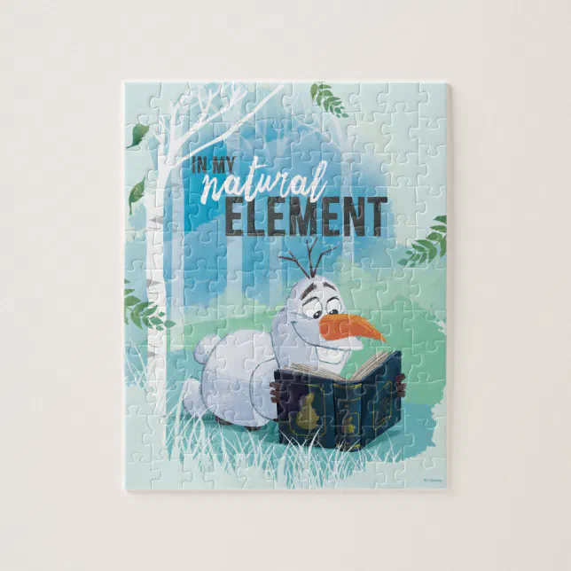 Frozen 2: Olaf | In My Natural Element Jigsaw Puzzle | Zazzle