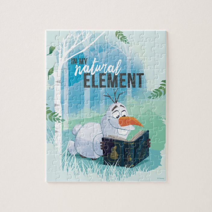 Frozen 2: Olaf | In My Natural Element Jigsaw Puzzle | Zazzle.com