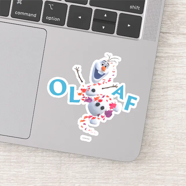 Frozen 2: Olaf In The Breeze Sticker | Zazzle