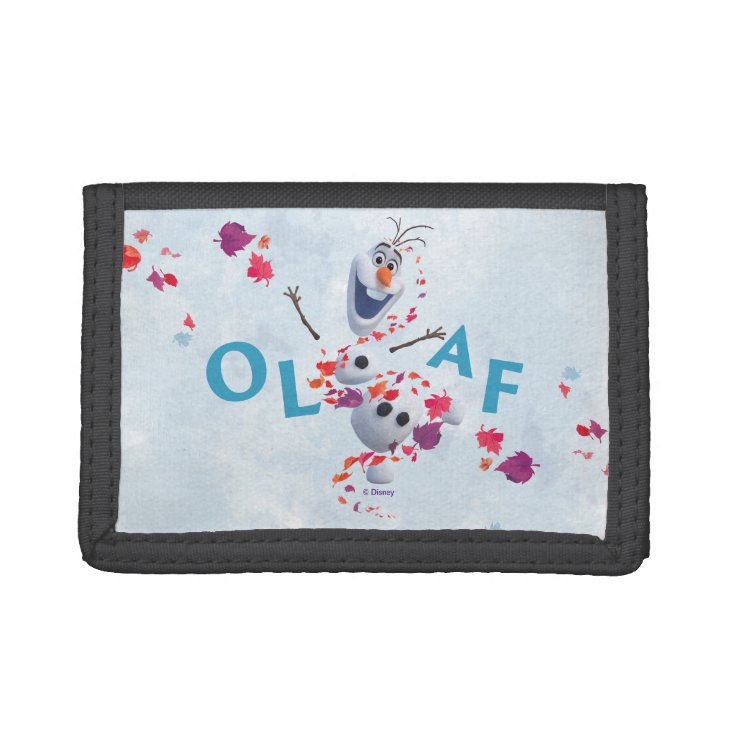 Frozen 2: Olaf In The Breeze Trifold Wallet | Zazzle
