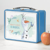 Frozen 2: Olaf | Nature Is Magical Metal Lunch Box | Zazzle