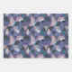 Frozen 2 | Olaf Purple Geometric Pattern Wrapping Paper Sheets | Zazzle