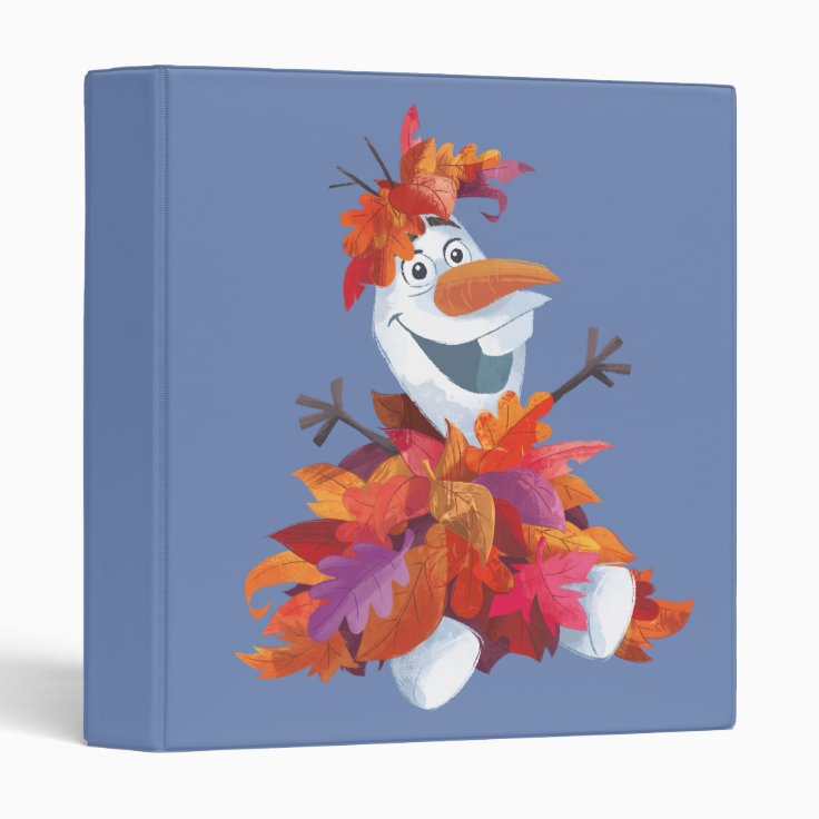 Frozen 2 | Olaf - Stir Up Some Fun! 3 Ring Binder | Zazzle