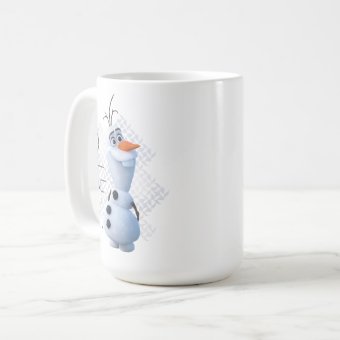 Frozen 2: Olaf With Stylized Name Graphic Coffee Mug | Zazzle