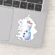 Frozen 2: Olaf With Stylized Name Graphic Sticker | Zazzle