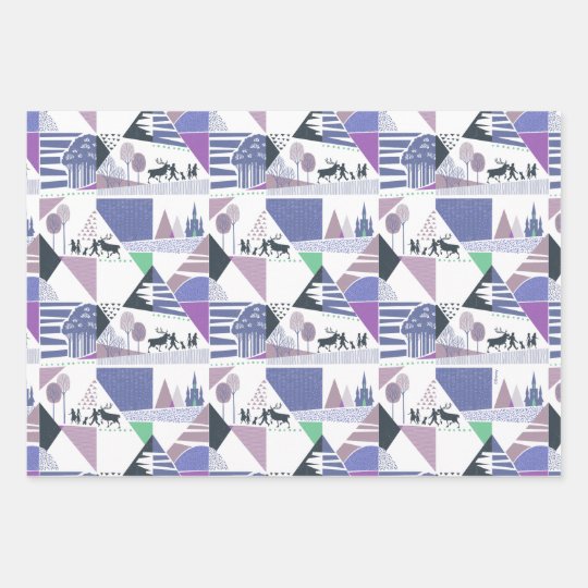 Frozen 2 | Seek the Truth Character Pattern Wrapping Paper Sheets ...
