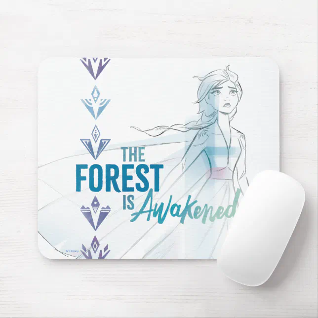 Frozen 2: The Forest Is Awakened Mouse Pad | Zazzle
