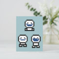 Frozen | 8-Bit Snowgies Postcard | Zazzle