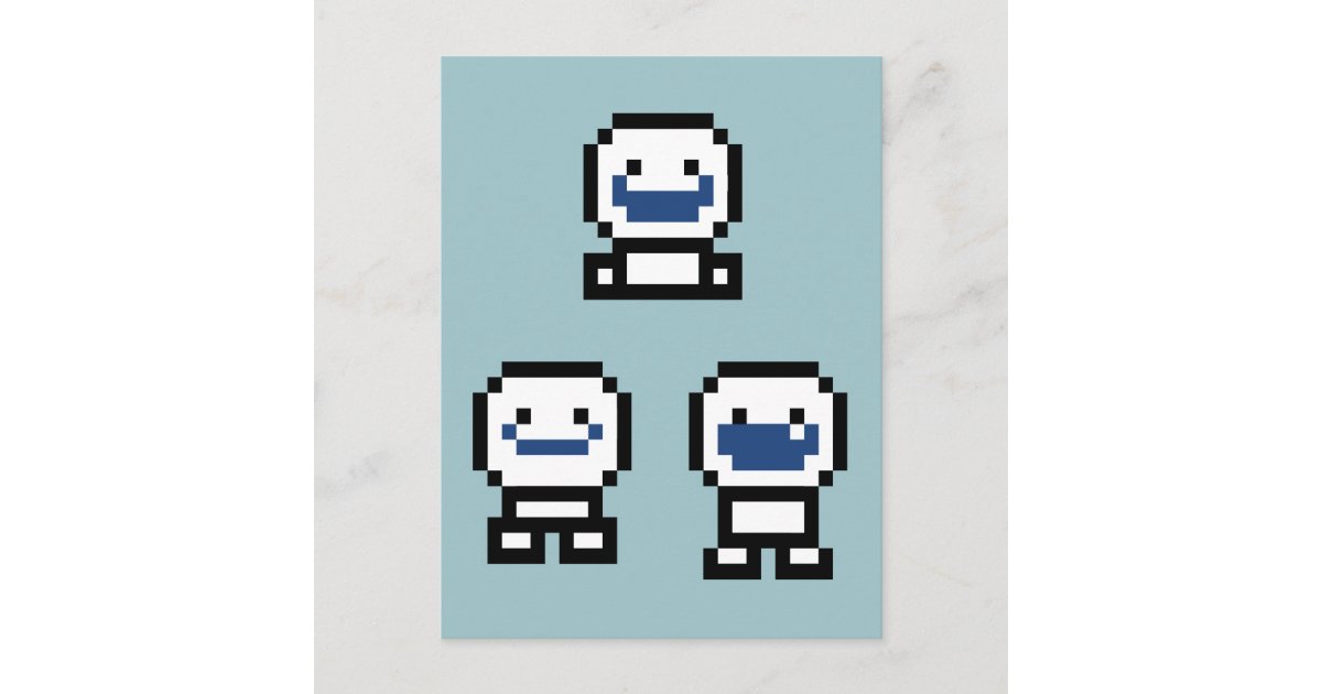 Frozen | 8-Bit Snowgies Postcard | Zazzle