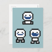 Frozen | 8-Bit Snowgies Postcard | Zazzle