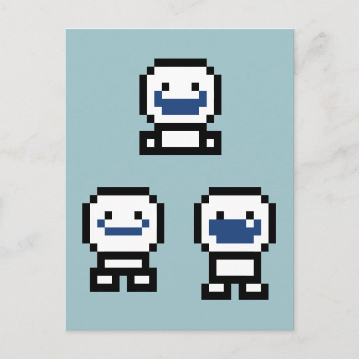 Frozen | 8-Bit Snowgies Postcard | Zazzle