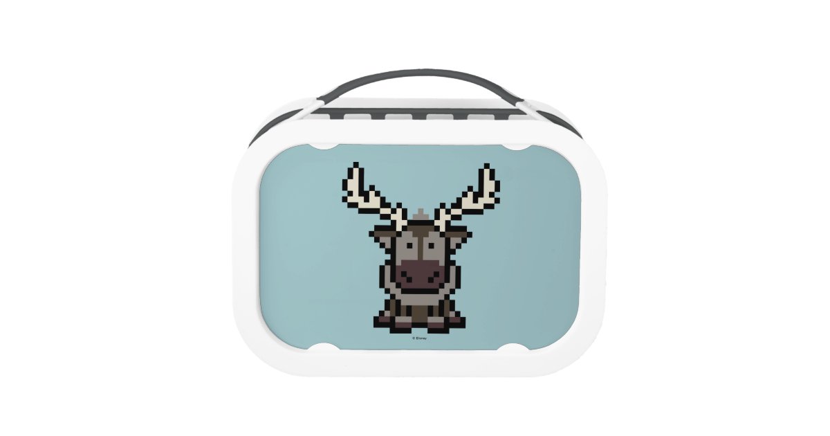 Frozen | 8-Bit Sven Lunch Box | Zazzle
