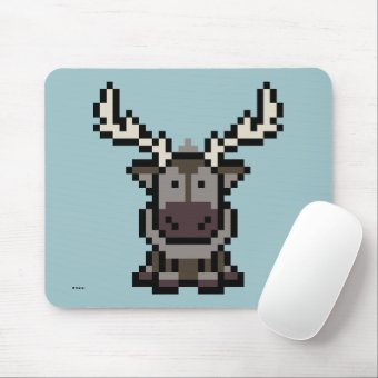 Frozen | 8-Bit Sven Mouse Pad | Zazzle
