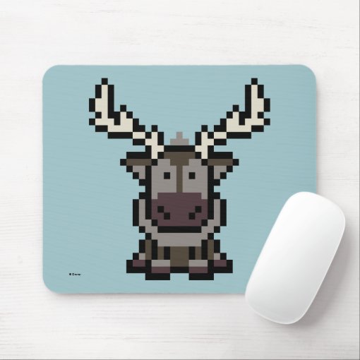 Frozen | 8-Bit Sven Mouse Pad | Zazzle
