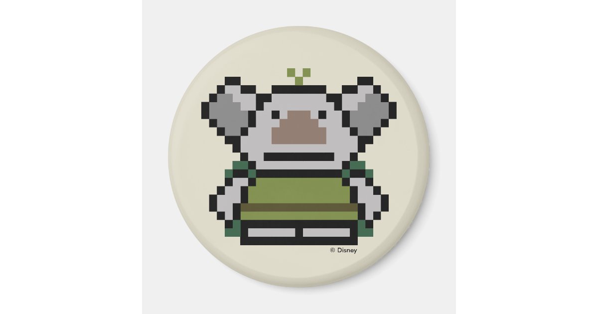 Frozen | 8-Bit Troll Magnet | Zazzle
