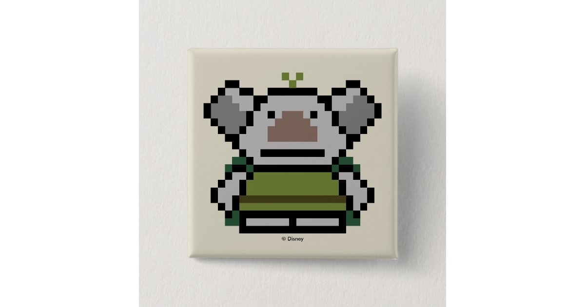 Frozen | 8-Bit Troll Pinback Button | Zazzle