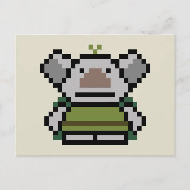 Frozen | 8-Bit Troll Postcard | Zazzle