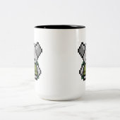 Frozen | 8-Bit Troll Two-Tone Coffee Mug | Zazzle
