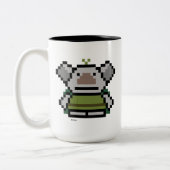 Frozen | 8-Bit Troll Two-Tone Coffee Mug | Zazzle