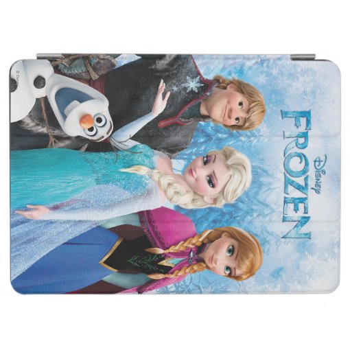 Frozen | Anna, Elsa, Kristoff and Olaf iPad Air Cover | Zazzle