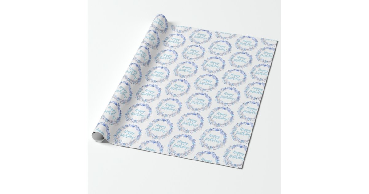 Frozen Birthday Any Age Frozen Wrapping Paper | Zazzle