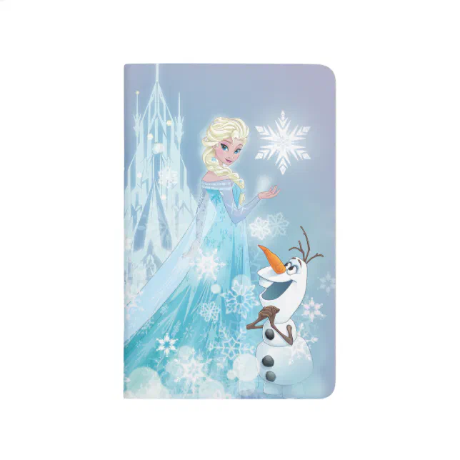 Frozen | Elsa and Olaf - Icy Glow Journal | Zazzle