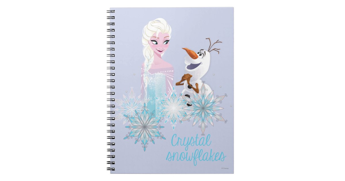 Frozen | Elsa and Olaf Notebook | Zazzle