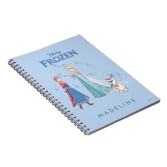 Frozen | Elsa, Anna & Olaf Notebook | Zazzle