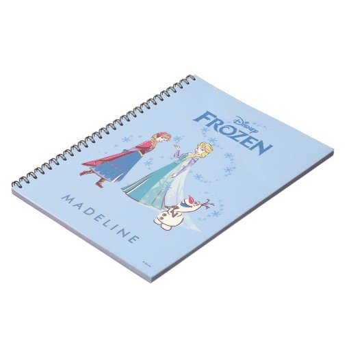 Frozen | Elsa, Anna & Olaf Notebook | Zazzle