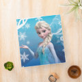Frozen | Elsa Over the Shoulder Smirk 3 Ring Binder | Zazzle